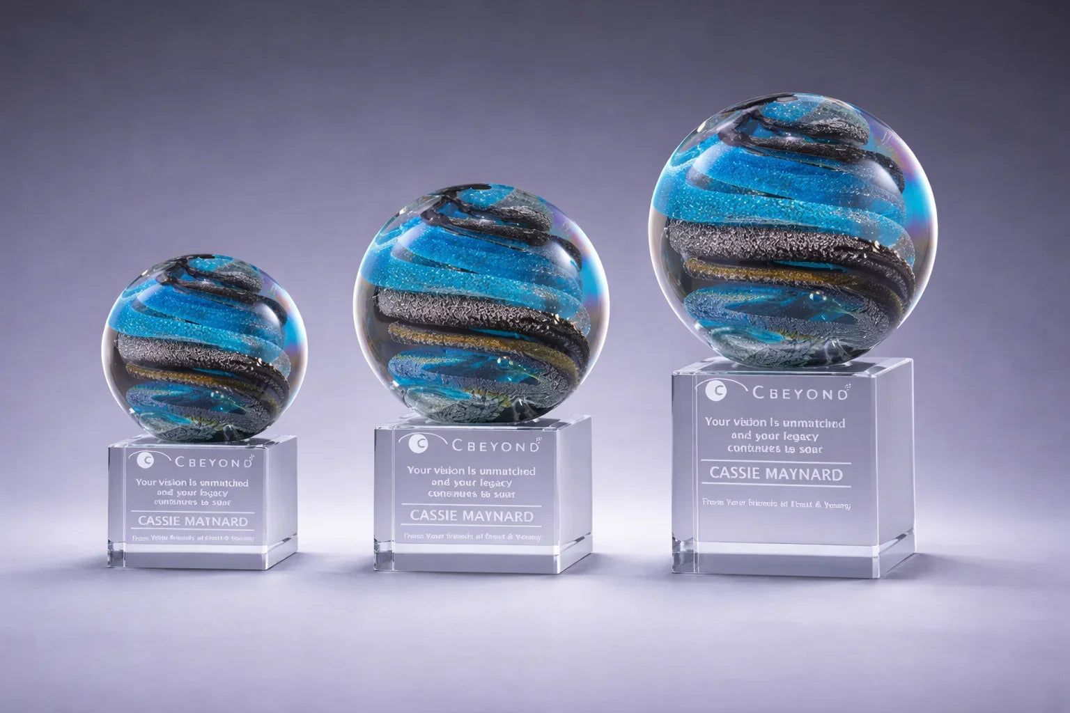 Unique Custom Art Glass awards US to celebrate your success – Customize ...